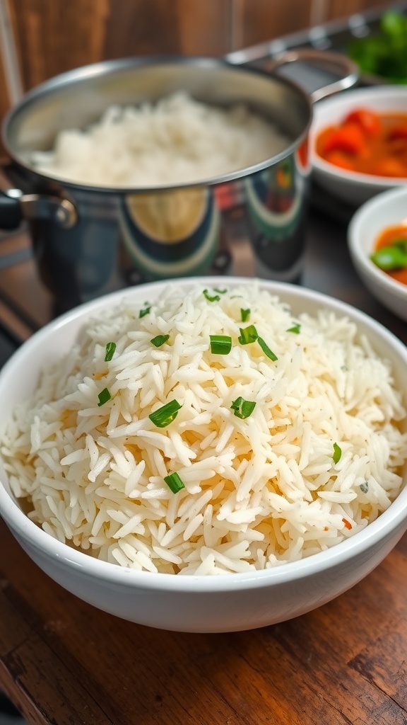 Perfectly Cooked Stovetop Rice Recipe