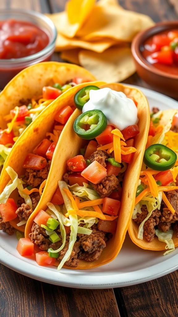 Homemade Taco John's Copycat Tacos Recipe