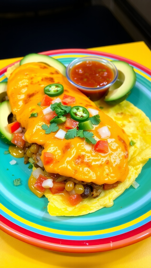 Zesty Taco Omelette Recipe