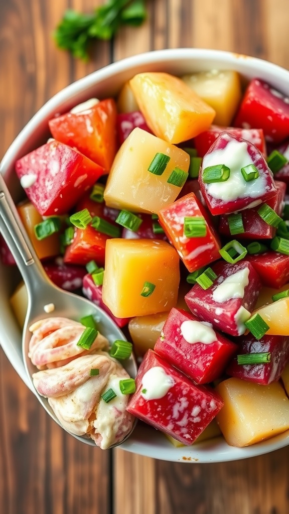 Creamy and Delicious Three Potato Salad Recipe