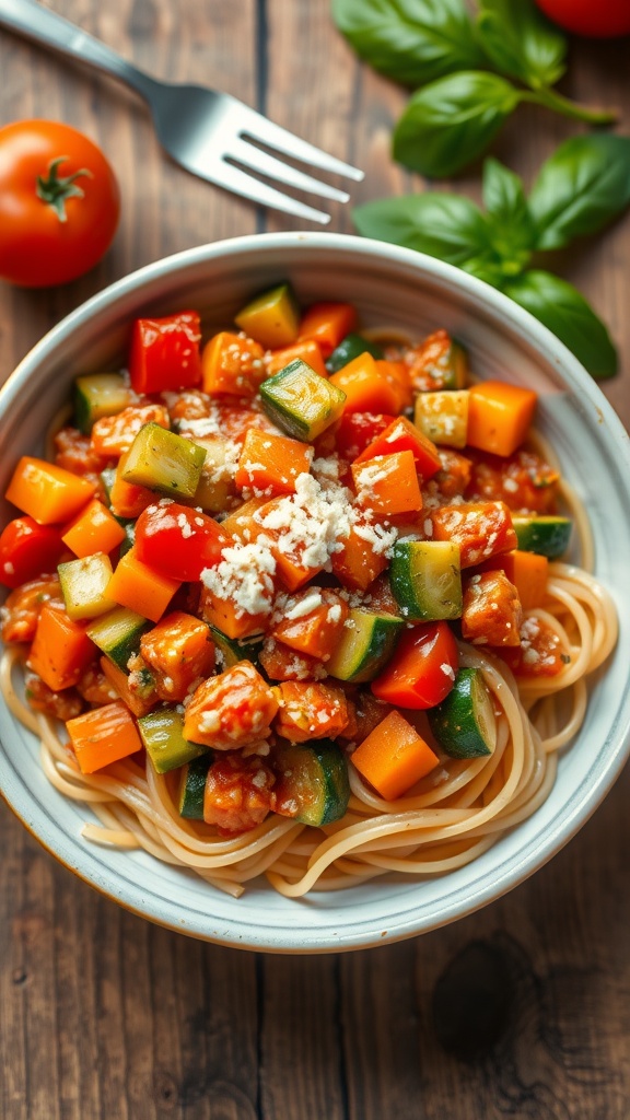 Hearty 7 Vegetable Pasta Sauce Recipe