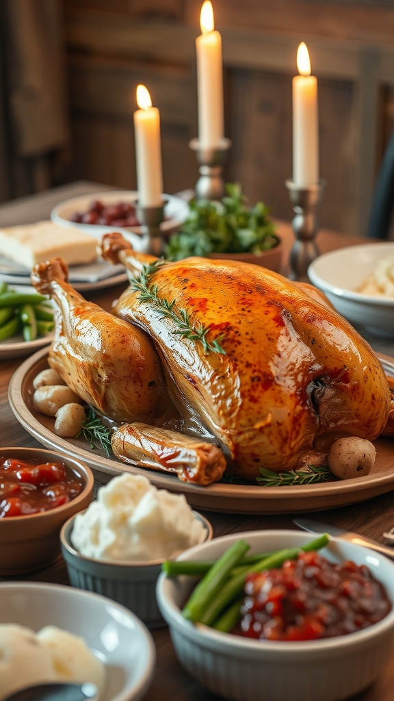 Classic 1800s Roasted Turkey Recipe