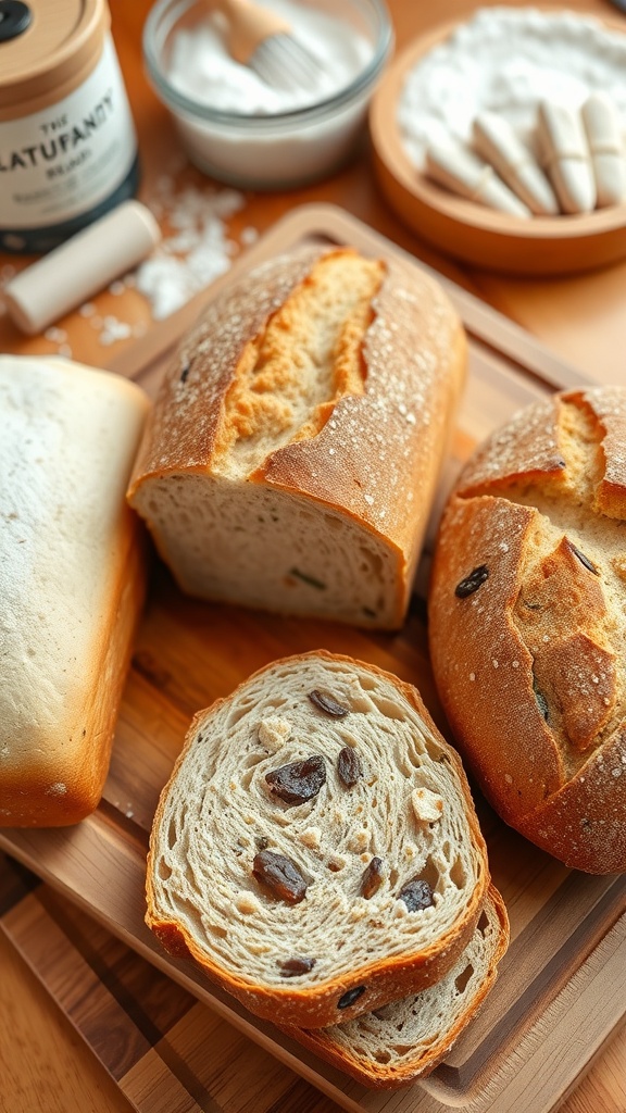 One Dough, Three Delicious Loaves Recipe