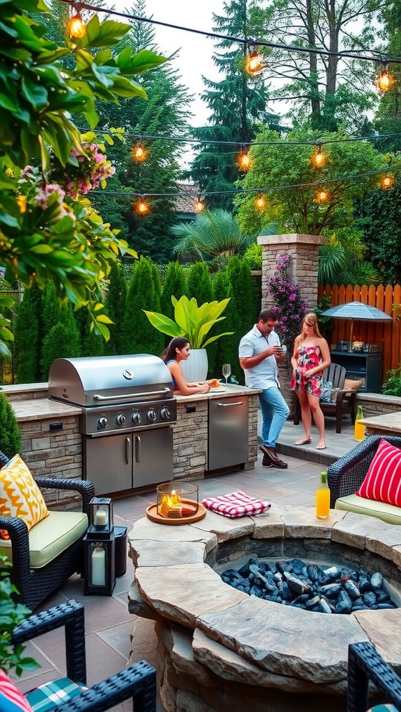 Creative Outdoor Grill Area Ideas for Your Backyard
