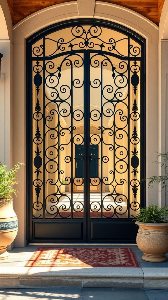 Elegant Grill Door Design Ideas