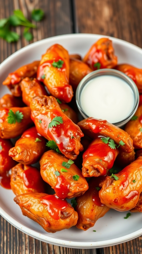 Crispy and Spicy Chicken Wings Recipe