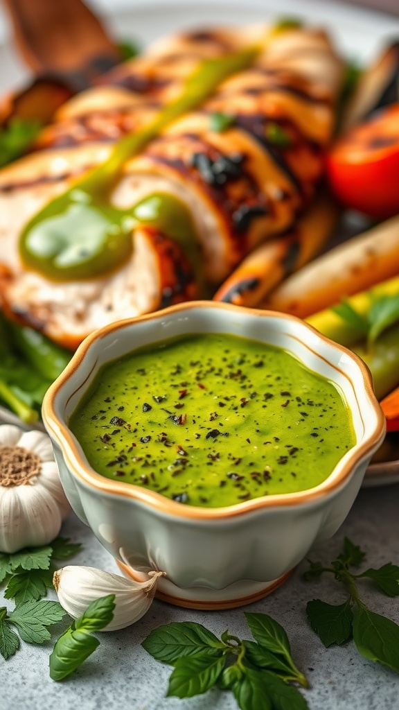 Savory Garlic Herb Dripping Sauce Recipe