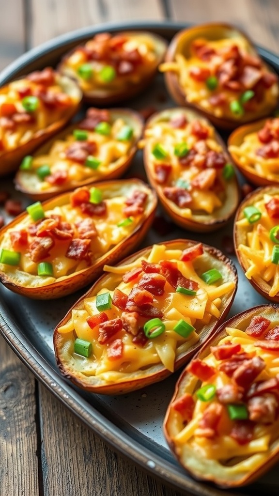Delicious Loaded Potato Skins Recipe
