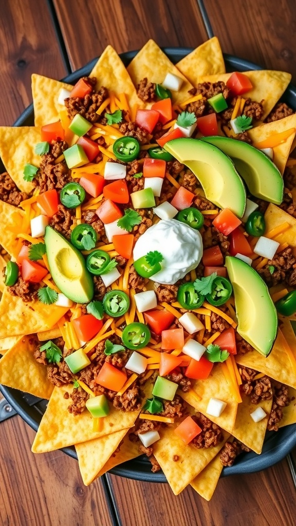 Loaded Taco Nachos Recipe