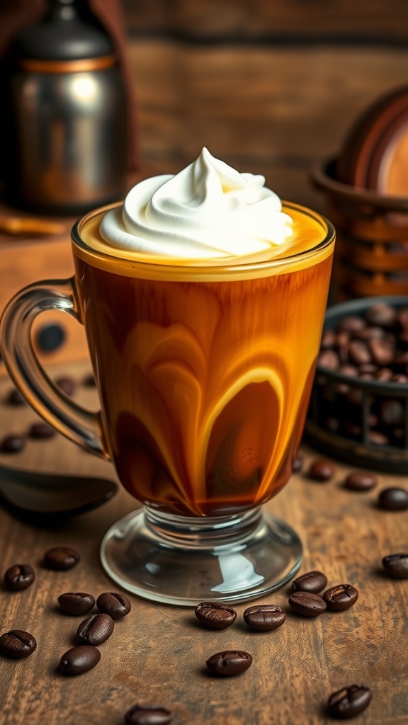 Creamy Egg Yolk Coffee Recipe