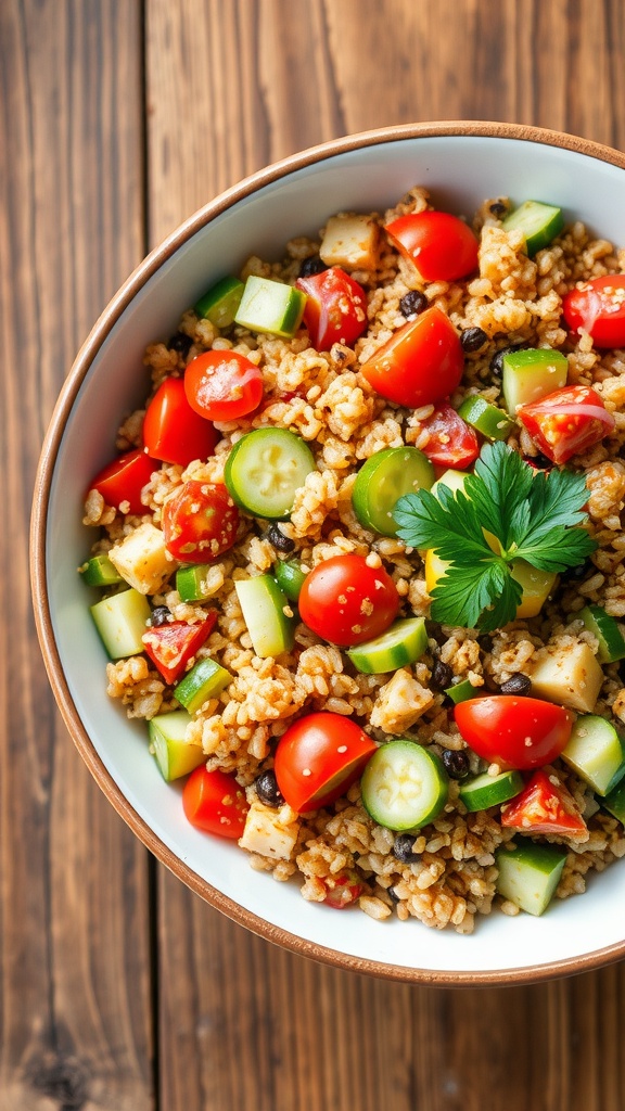 Delicious 5 Grain Salad Recipe