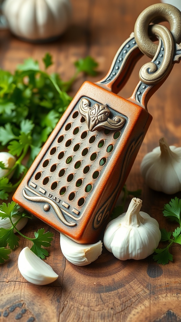 Handcrafted Garlic Grater Pottery