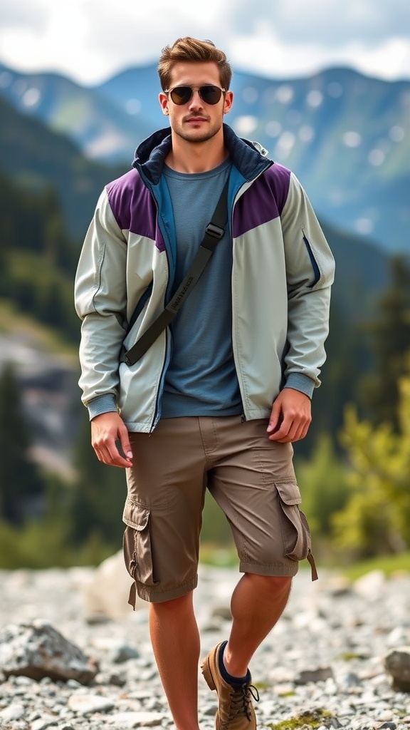 Stylish and Functional Salmon XT6 Outfit for Men