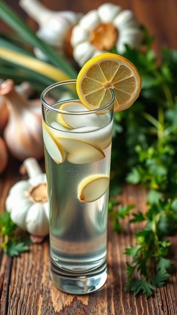 The Surprising Benefits of Drinking Garlic Water