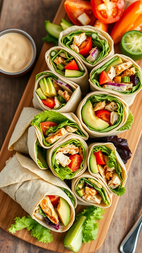 Delicious and Easy Lunch Wrap Ideas