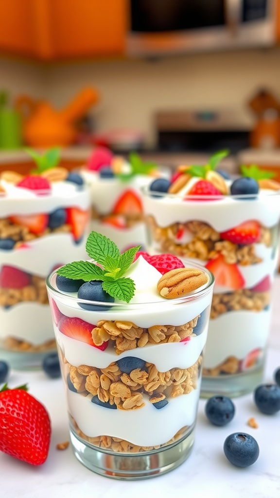 Delicious Yogurt Granola Cups Recipe
