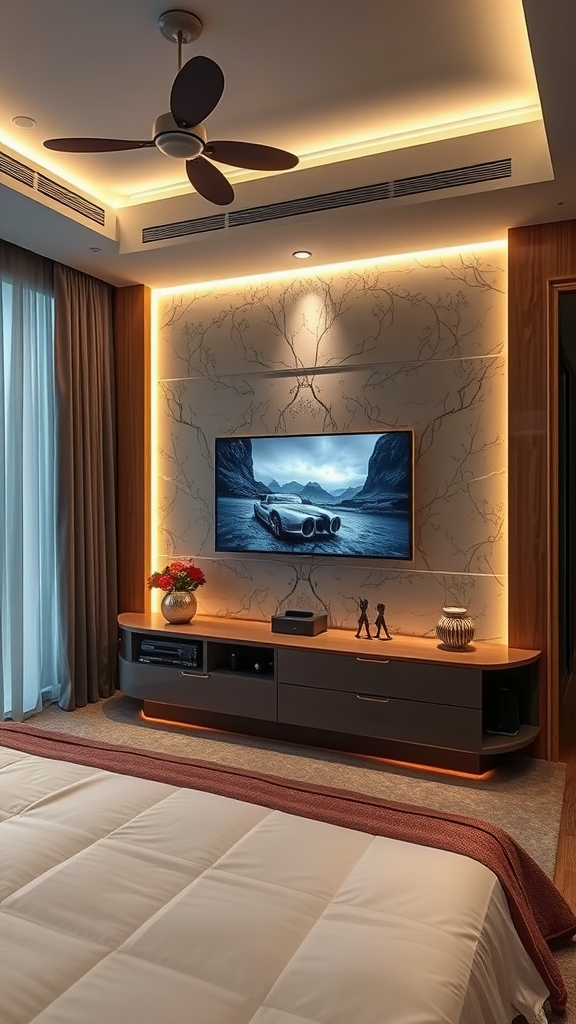 5 Stunning Bedroom TV Wall Ideas to Transform Your Space