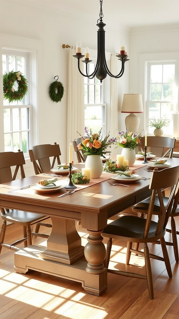 5 Stylish Farmhouse Table Decor Ideas