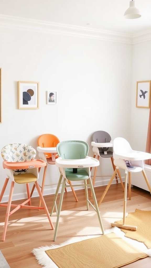 5 Stylish and Functional High Chairs for Modern Nurseries