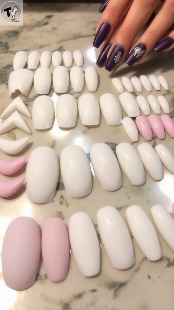 5 Stunning Acrylic Nail Designs for Bitten Nails