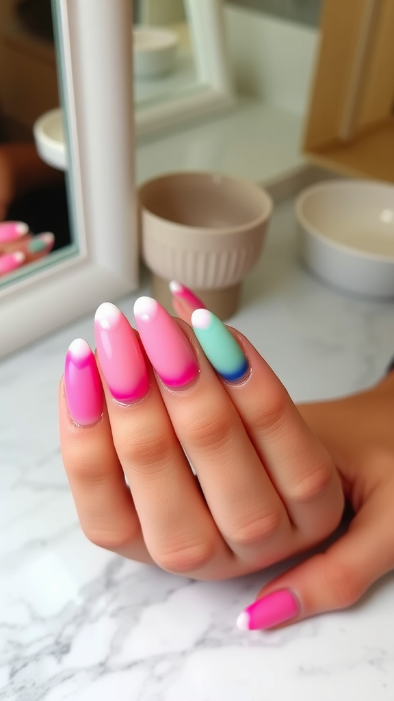 5 Stunning French Tip Designs for Almond Shaped Nails