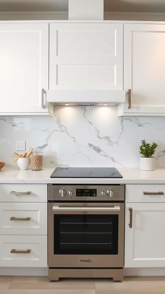 5 Stunning Marble Backsplashes for White Cabinets