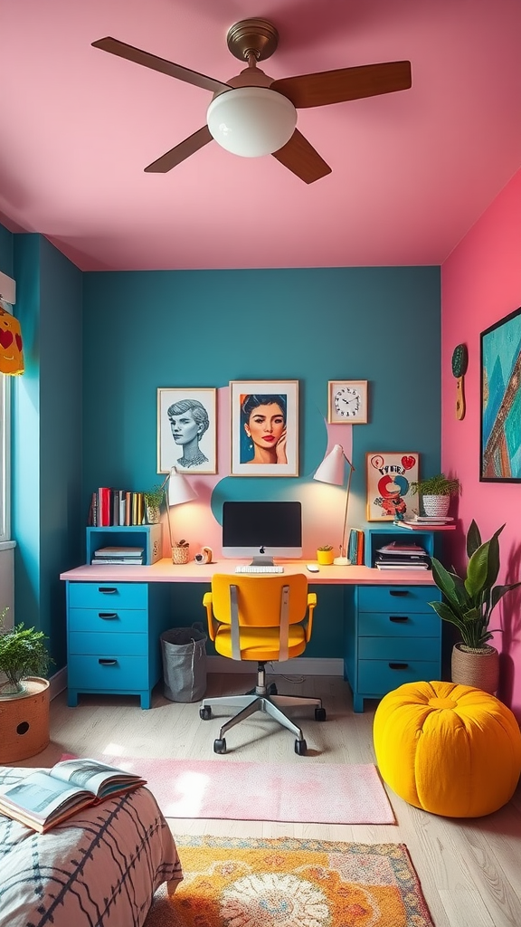 5 Inspiring Bedroom Office Ideas for a Productive Workspace