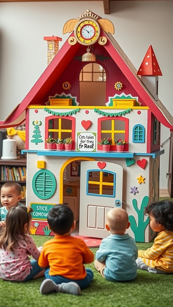 5 Creative Cardboard Playhouse Ideas for Kids