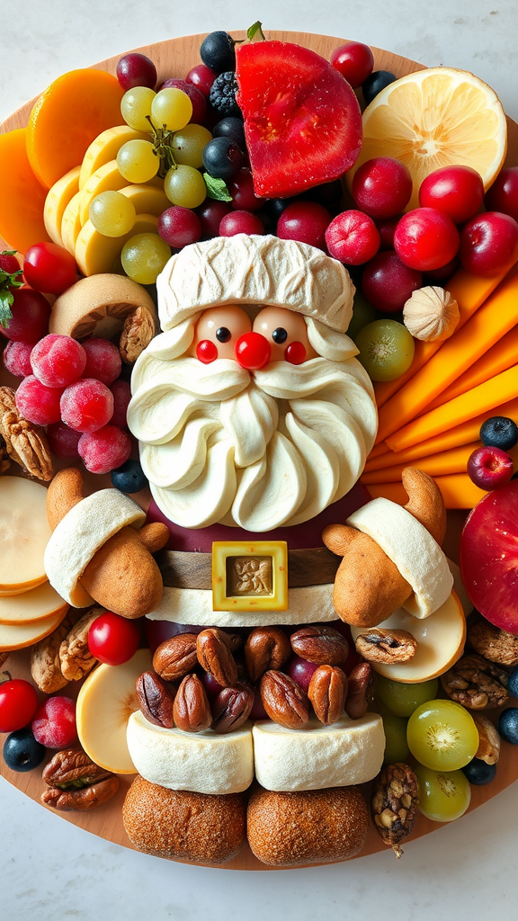 5 Festive Santa Charcuterie Board Ideas for Your Holiday Gatherings