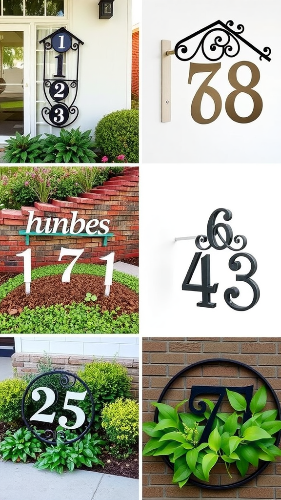 5 Creative House Number Ideas to Enhance Your Curb Appeal
