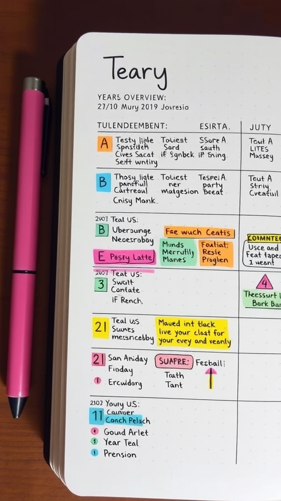 5 Inspiring New Year Bullet Journal Ideas to Kickstart Your Year