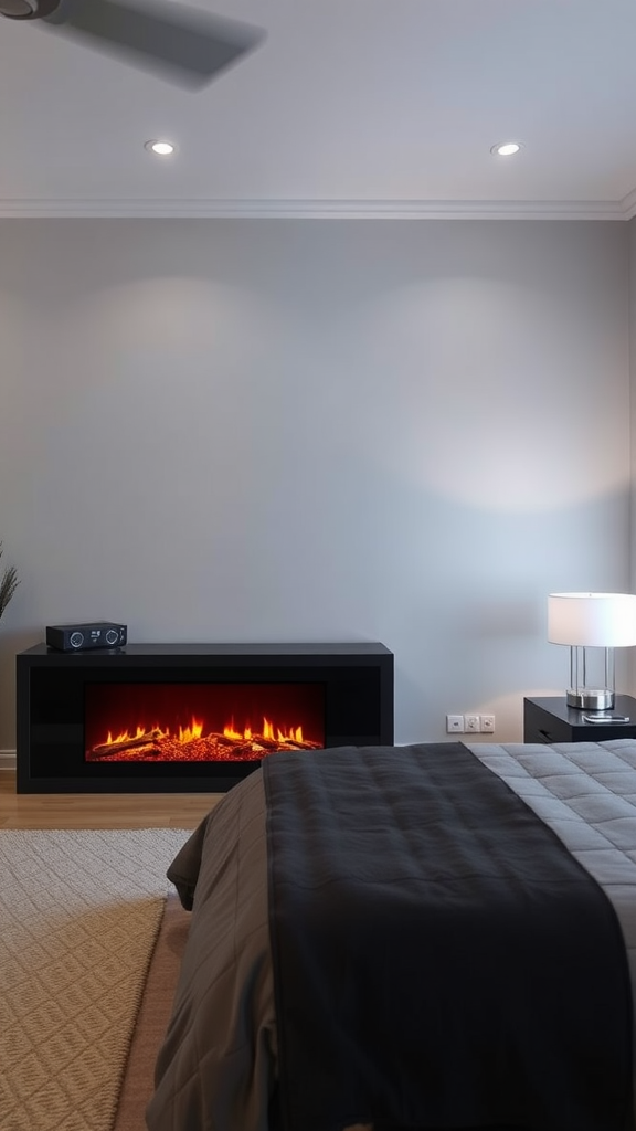 5 Stylish Electric Fireplaces to Enhance Your Bedroom Ambiance
