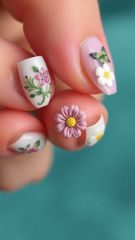 5 Cute Nail Art Ideas for Short Nails