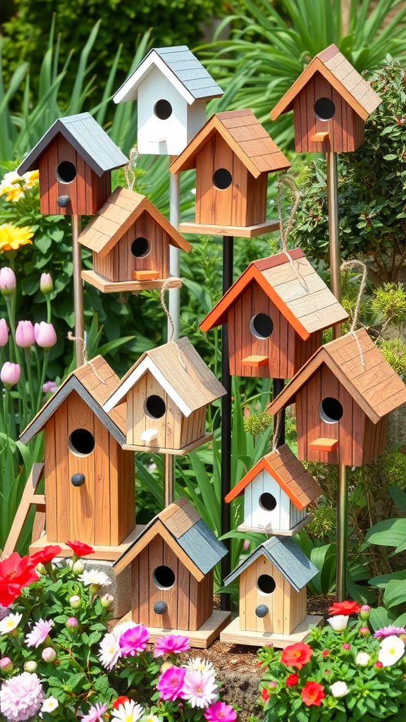 5 Charming Rustic Birdhouse Ideas for Your Garden