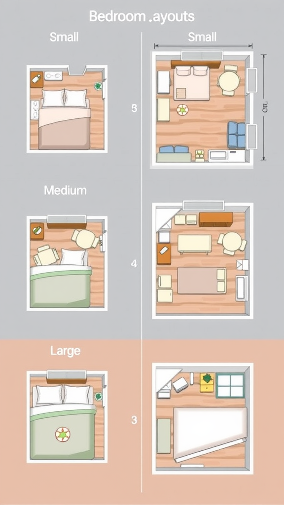 5 Inspiring Bedroom Layout Designs for a Cozy Retreat