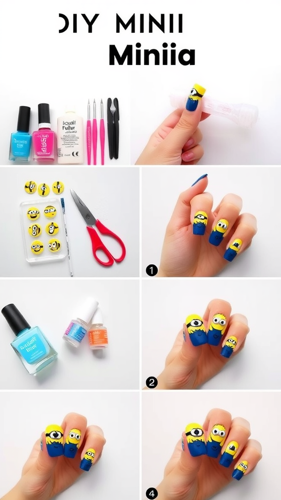 5 Adorable Minion Nail Designs You’ll Love