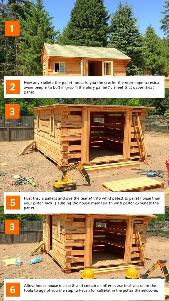 5 Creative Pallet House Ideas for Your Backyard Retreat