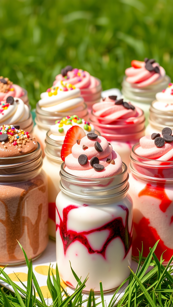 No-Churn Mason Jar Ice Cream Recipe