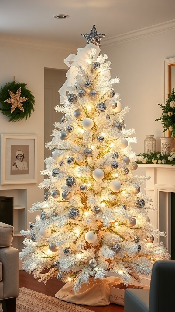 5 Stunning Decoration Ideas for White Christmas Trees