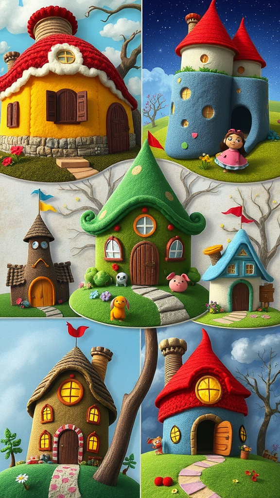 5 Creative Ideas for Decorating Your Felt House