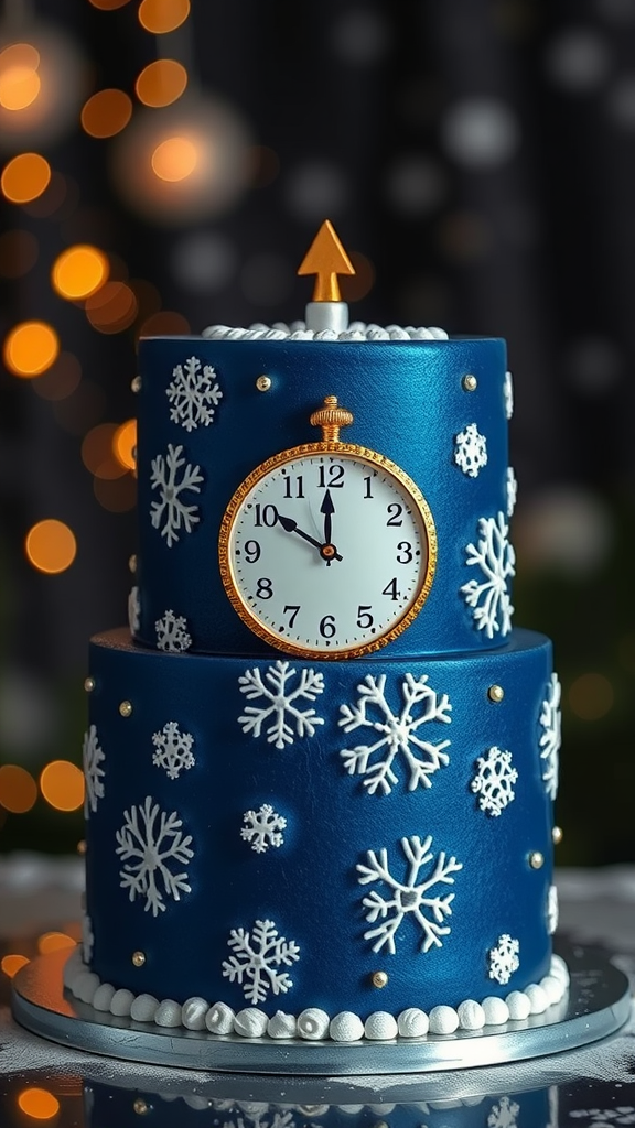 5 Stunning New Year Cake Designs to Celebrate 2025