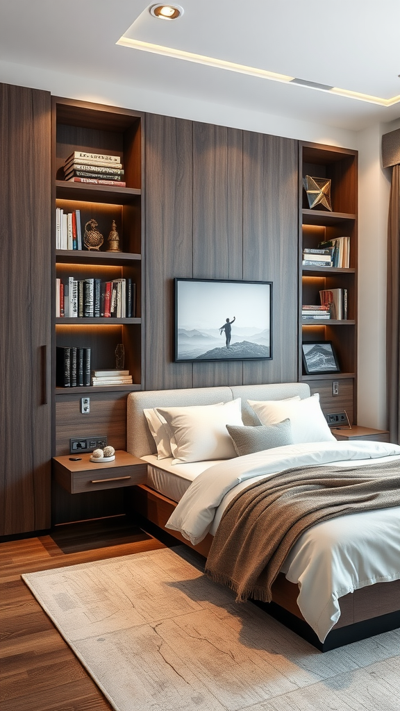 5 Cozy Ideas to Create a Bedroom Library Retreat