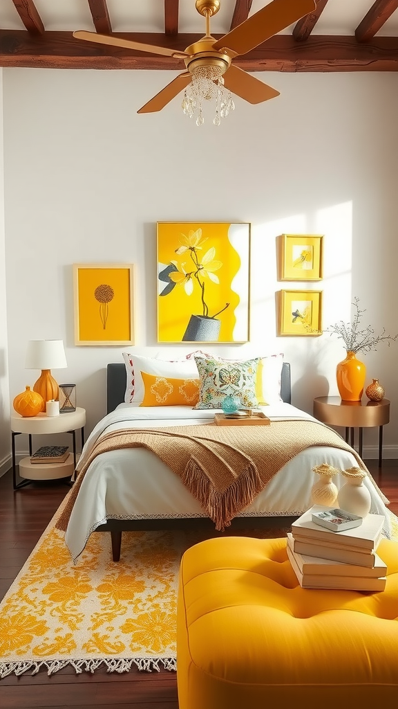 5 Bright and Cheerful Yellow Bedroom Ideas to Refresh Your Space