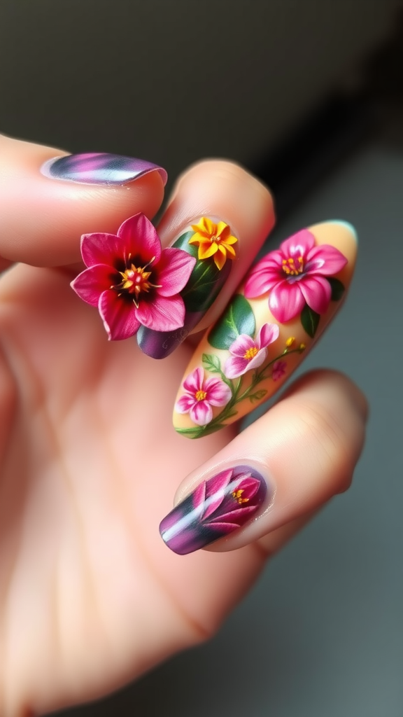 5 Stunning 3D Nail Art Designs to Try at Home