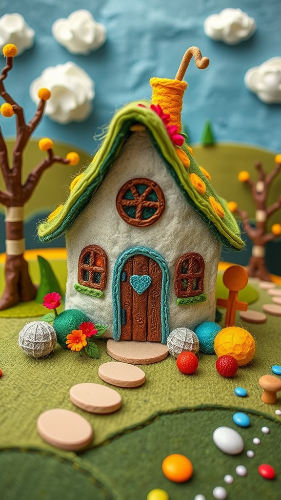 5 Creative Ideas for Decorating Your Felt House