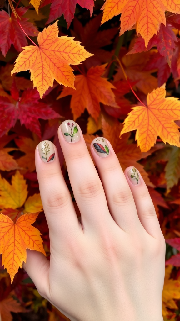 5 Trendy Fall Nail Designs for Short Nails