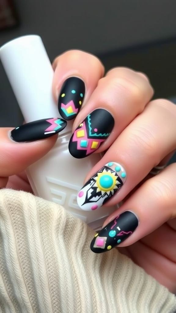 5 Stunning Aztec Nail Design Ideas to Try