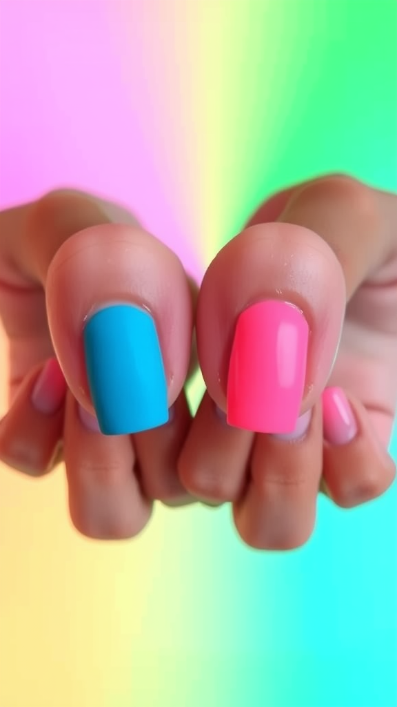 5 Stunning Neon Nail Ideas for Short Nails