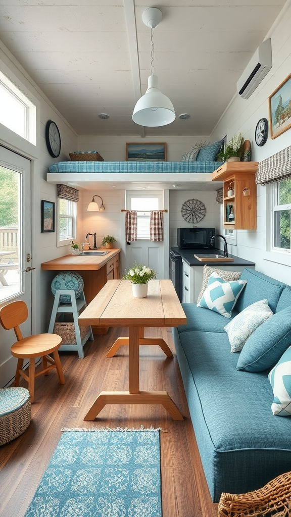 5 Stunning Coastal Tiny House Interior Design Ideas