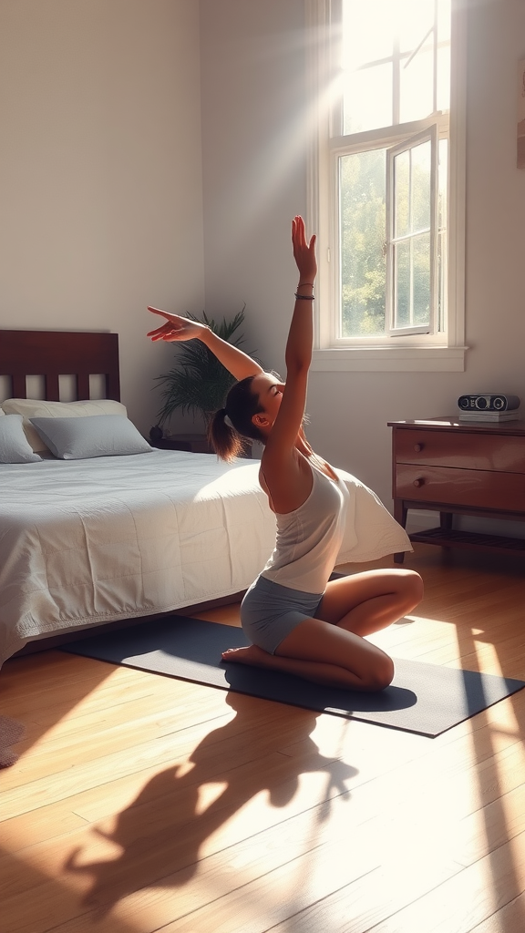5 Essential Bedroom Yoga Poses for Relaxation and Better Sleep